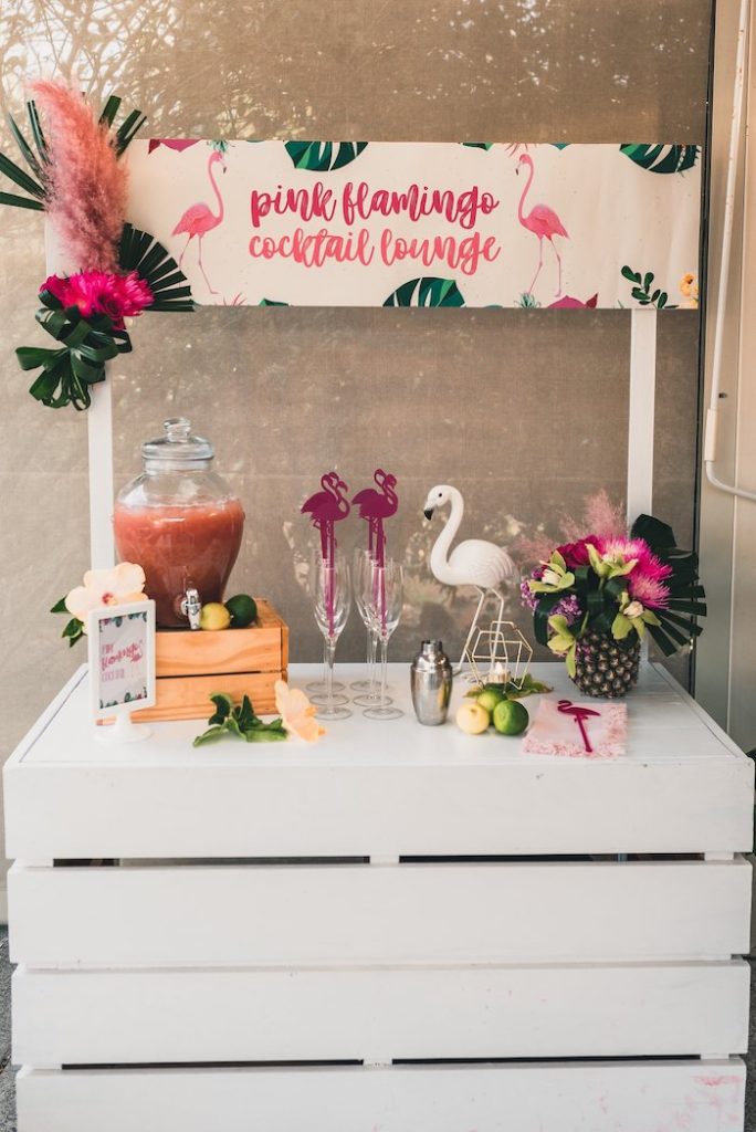 Kara's Party Ideas Tropical Flamingo Party | Kara's Party Ideas