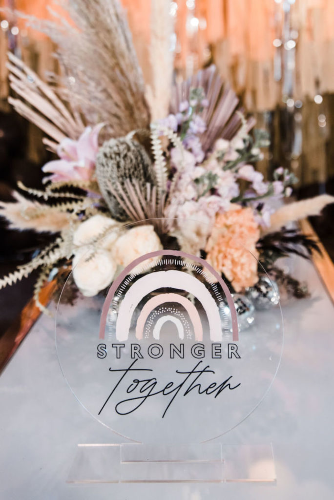 Kara's Party Ideas "We are Stronger Together" Party | Kara's Party Ideas