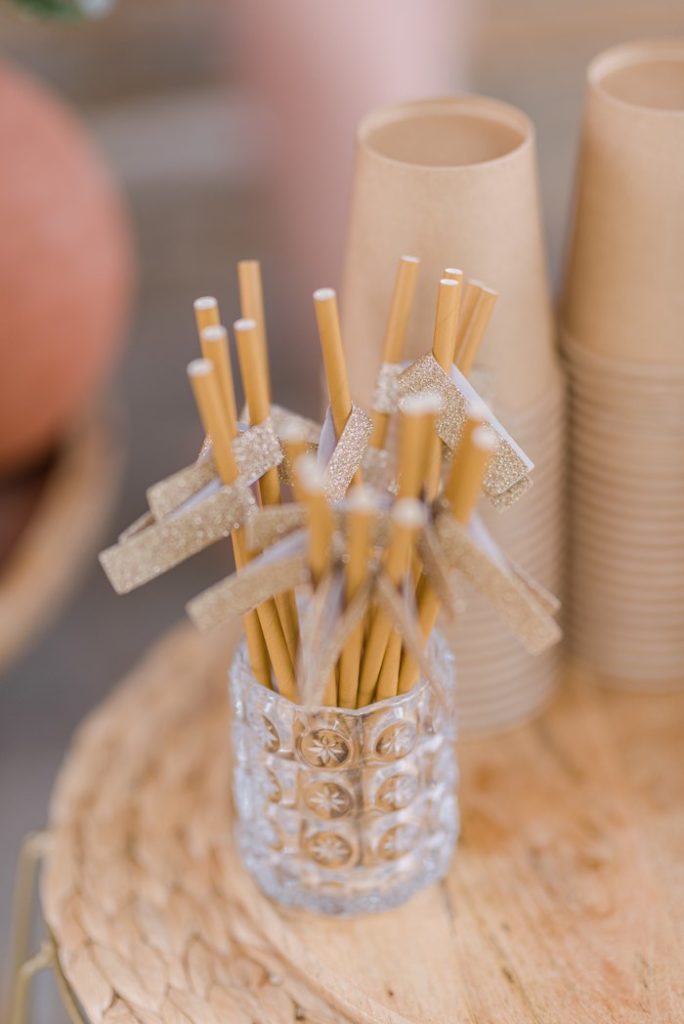 Kara's Party Ideas Modern Boho Christening Party | Kara's Party Ideas