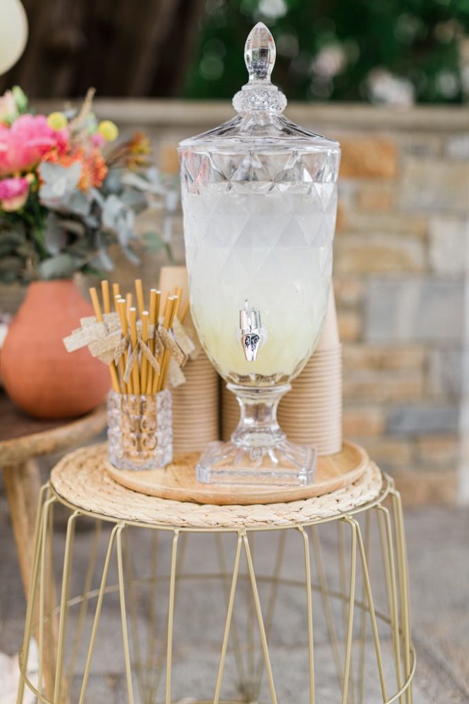 Kara's Party Ideas Modern Boho Christening Party | Kara's Party Ideas