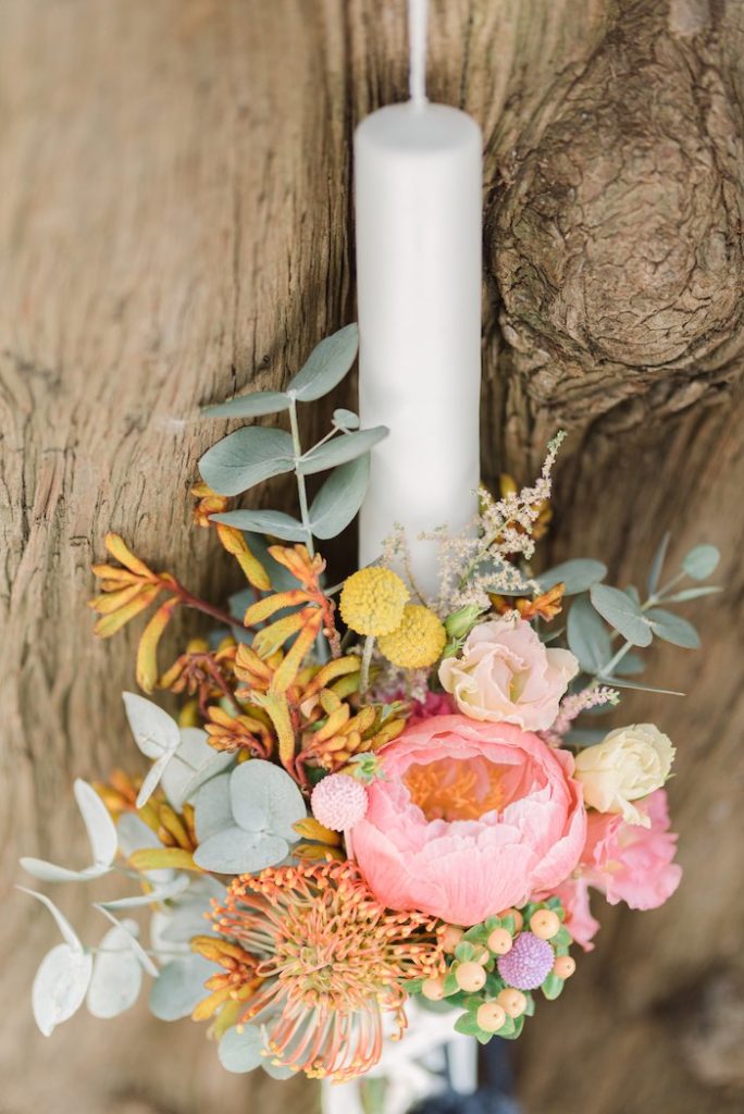 Kara's Party Ideas Modern Boho Christening Party | Kara's Party Ideas