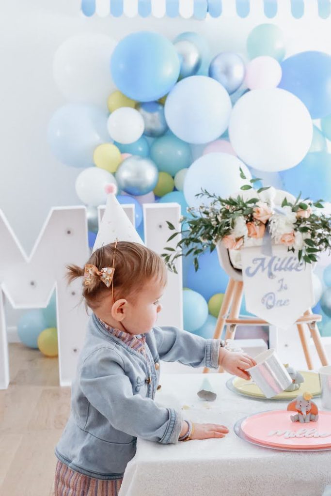 Kara's Party Ideas Pastel Dumbo + Circus Birthday Party | Kara's Party ...