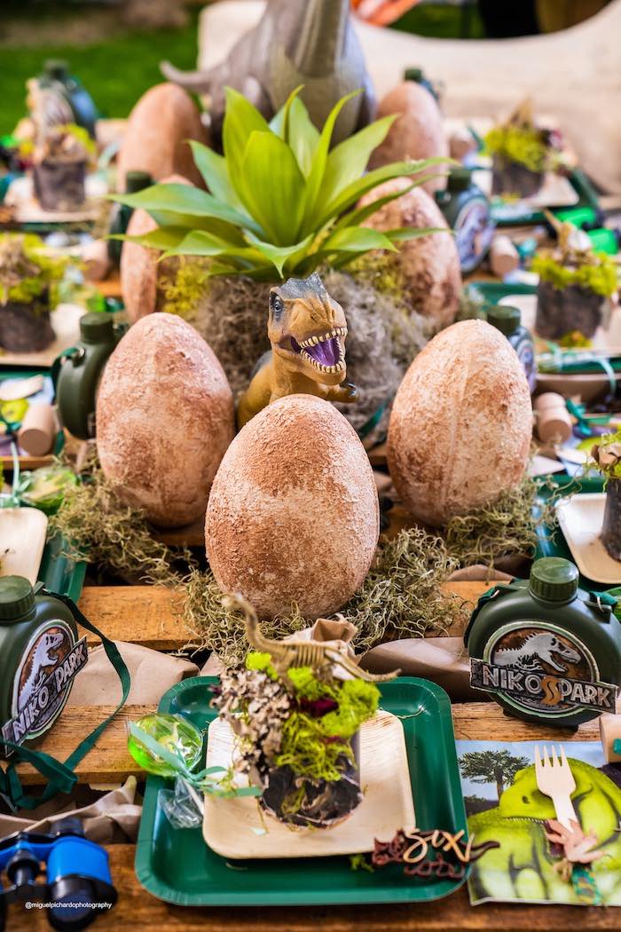 Kara's Party Ideas Jurassic World Dinosaur Birthday Party | Kara's ...