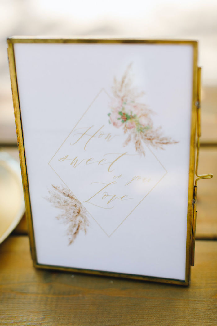 Kara's Party Ideas Muted Boho Garden Christening Party | Kara's Party Ideas