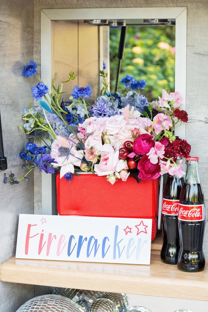 Kara's Party Ideas Modern Americana 4th of July Party | Kara's Party Ideas
