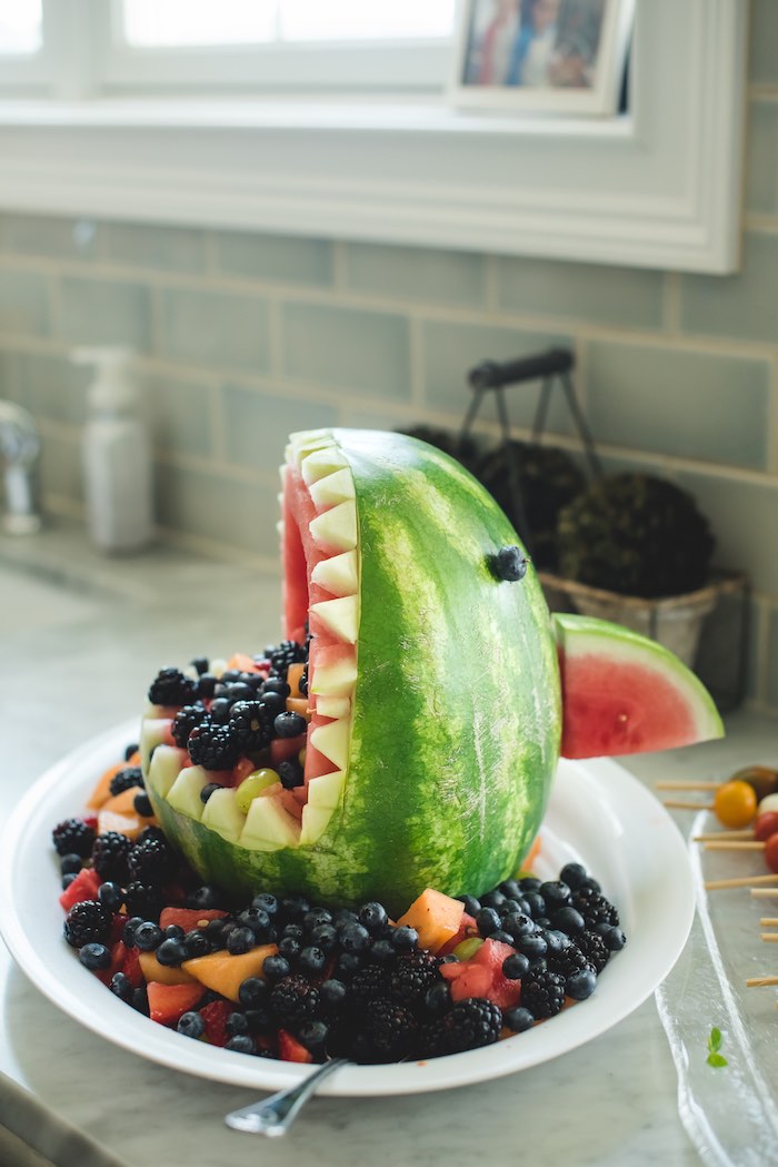 Kara's Party Ideas 11 is Jawsome Shark Party | Kara's Party Ideas