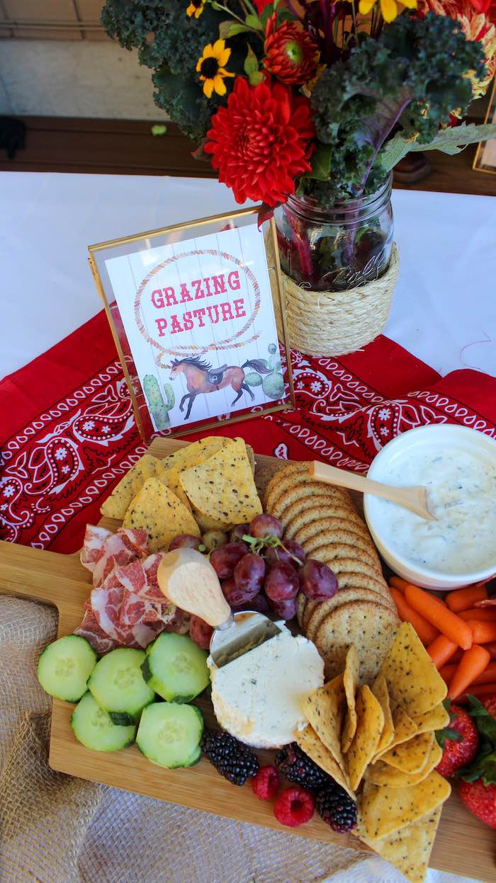 Kara's Party Ideas "Saddle Up & Celebrate" Cowboy + Western Birthday ...
