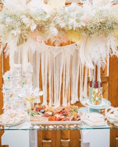 Kara's Party Ideas Boho Pastel Terrazzo Birthday Party | Kara's Party Ideas