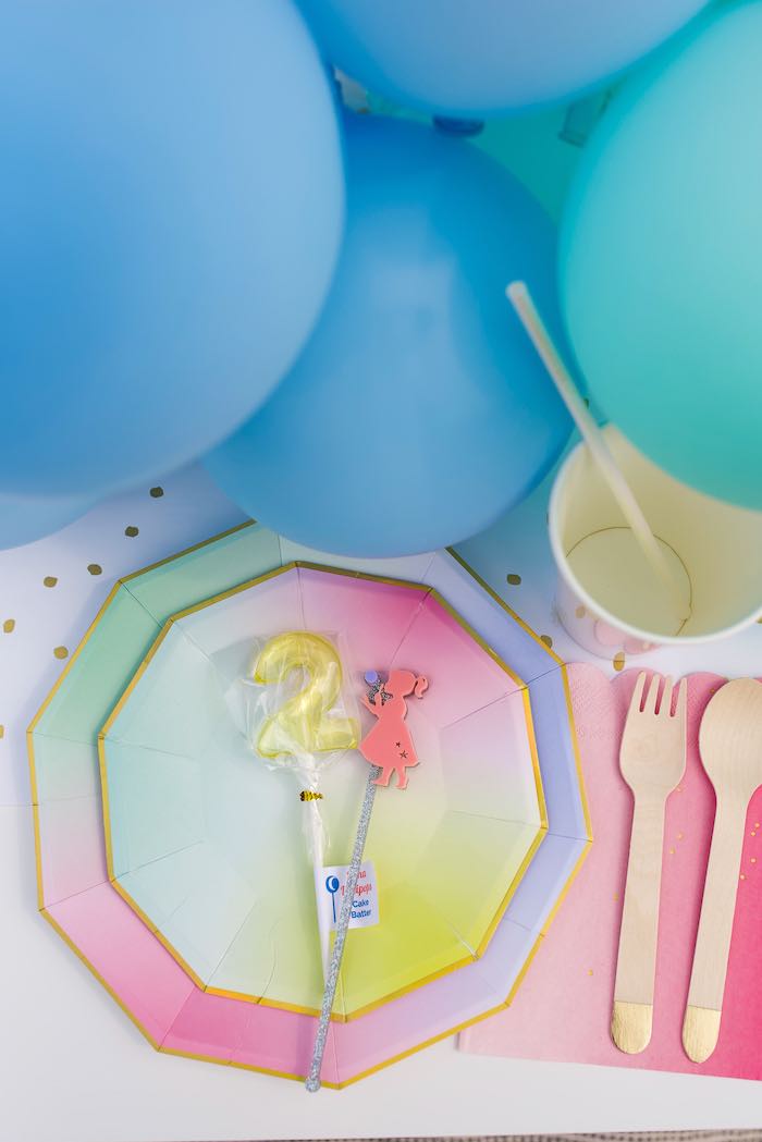 Kara's Party Ideas Pastel Rainbow Bubble Bash | Kara's Party Ideas