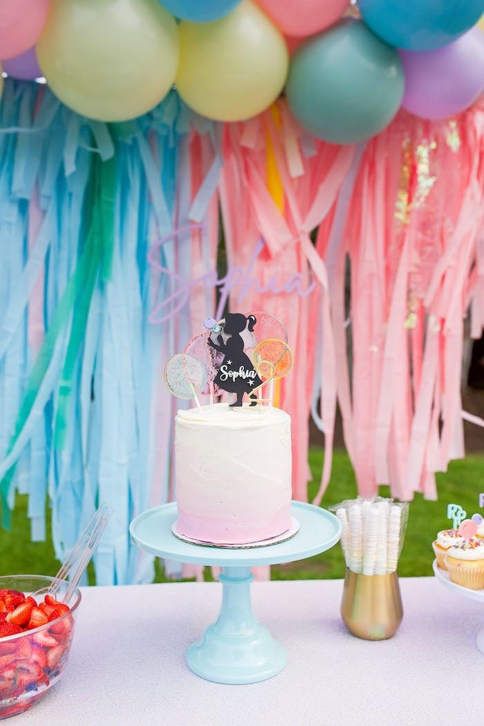 Kara's Party Ideas Pastel Rainbow Bubble Bash | Kara's Party Ideas