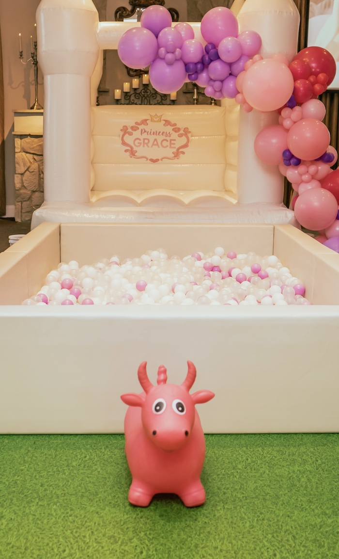 Kara's Party Ideas Glam Pink + Purple Princess Party | Kara's Party Ideas