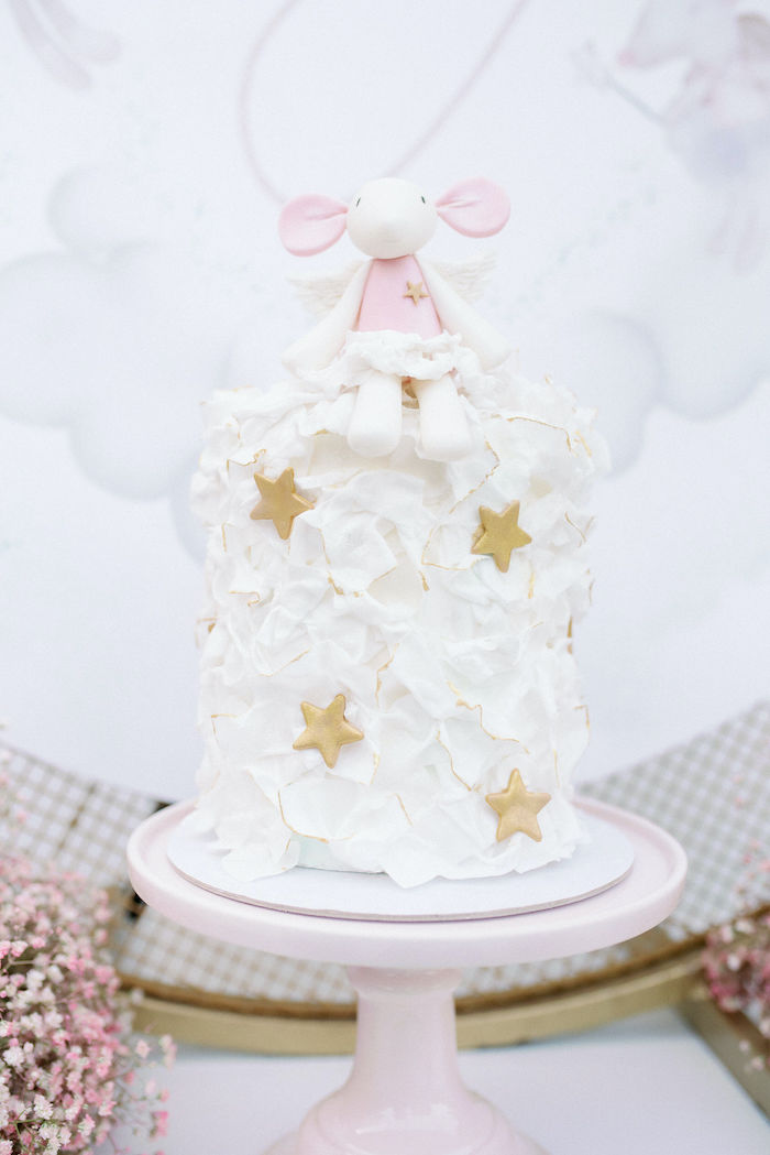 Kara's Party Ideas All Shades of Pink Christening | Kara's Party Ideas