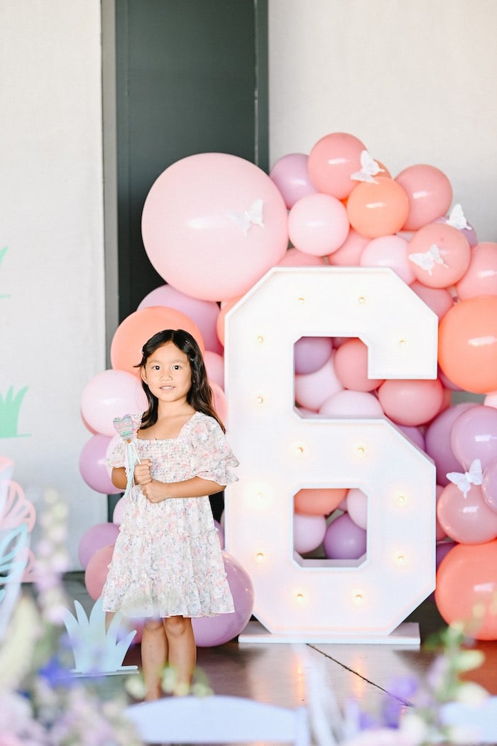 Kara's Party Ideas Floral Dragon Double Birthday Party | Kara's Party Ideas