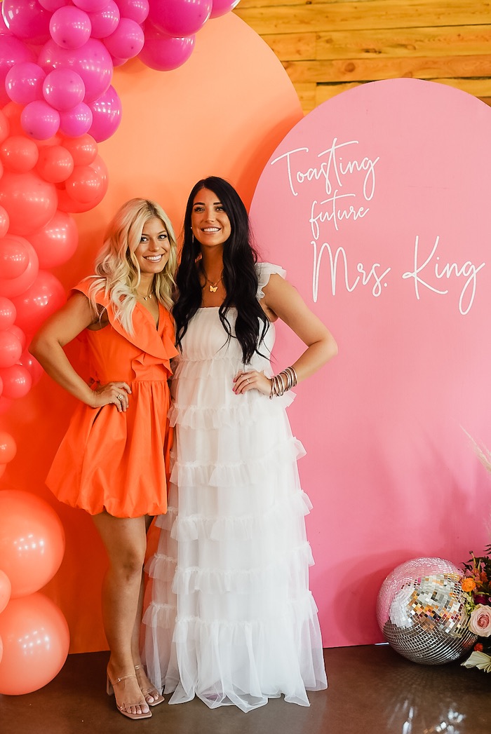 Kara's Party Ideas For Like Ever, Girly Disco Bridal Shower | Kara's ...