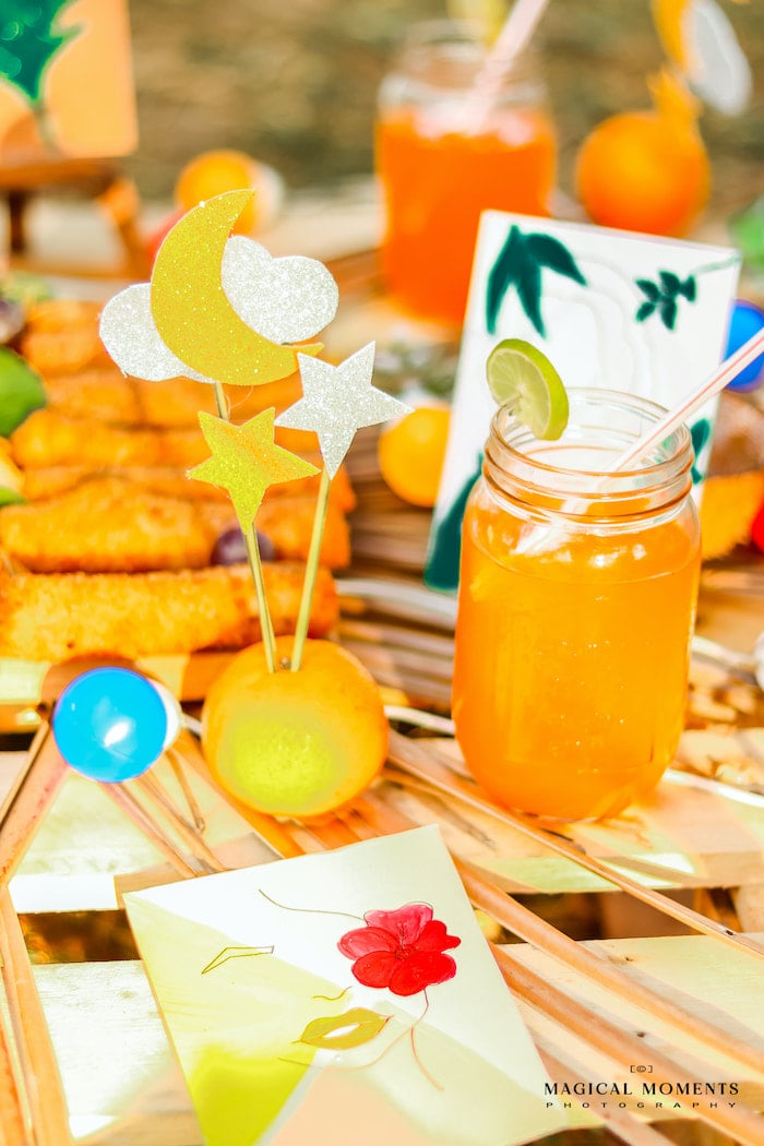 Kara's Party Ideas Moon Girl Party | Kara's Party Ideas