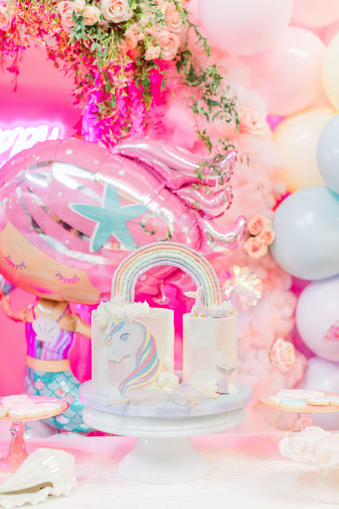 Kara's Party Ideas Mermaid & Unicorn Party | Kara's Party Ideas