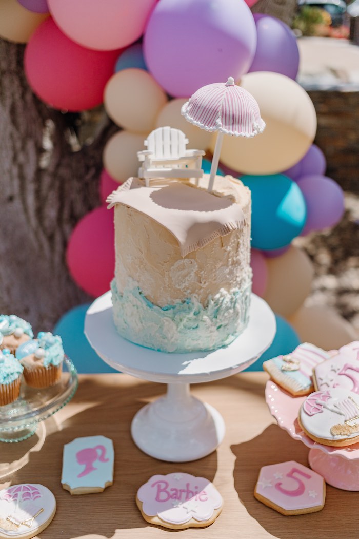 Kara's Party Ideas Malibu Barbie Birthday Party | Kara's Party Ideas