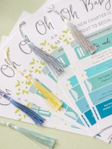 Kara's Party Ideas Next Chapter - Book Themed Baby Shower | Kara's ...