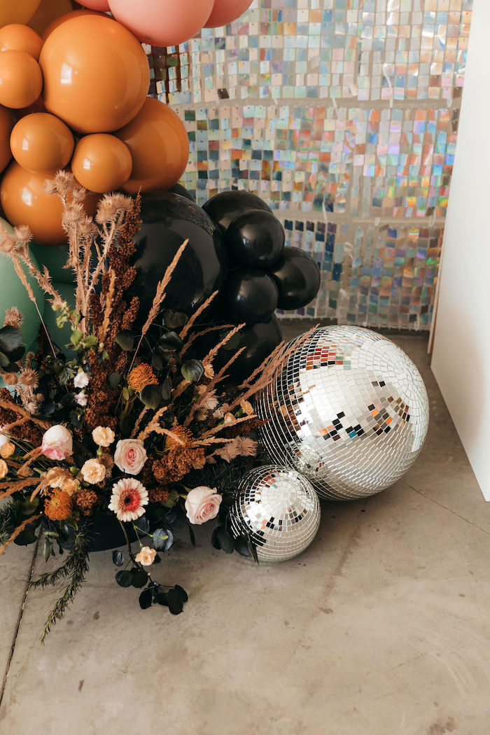 Kara's Party Ideas Death by Disco Halloween Party | Kara's Party Ideas