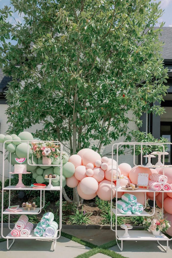 Kara's Party Ideas One in a Melon Pool Party | Kara's Party Ideas