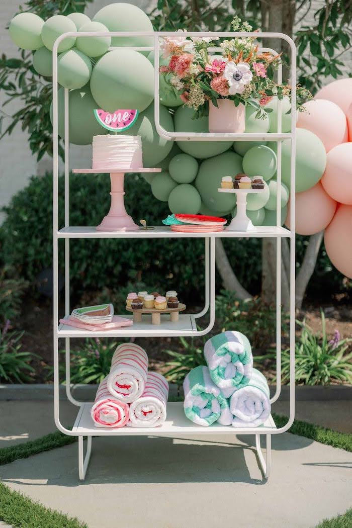 Kara's Party Ideas One in a Melon Pool Party | Kara's Party Ideas