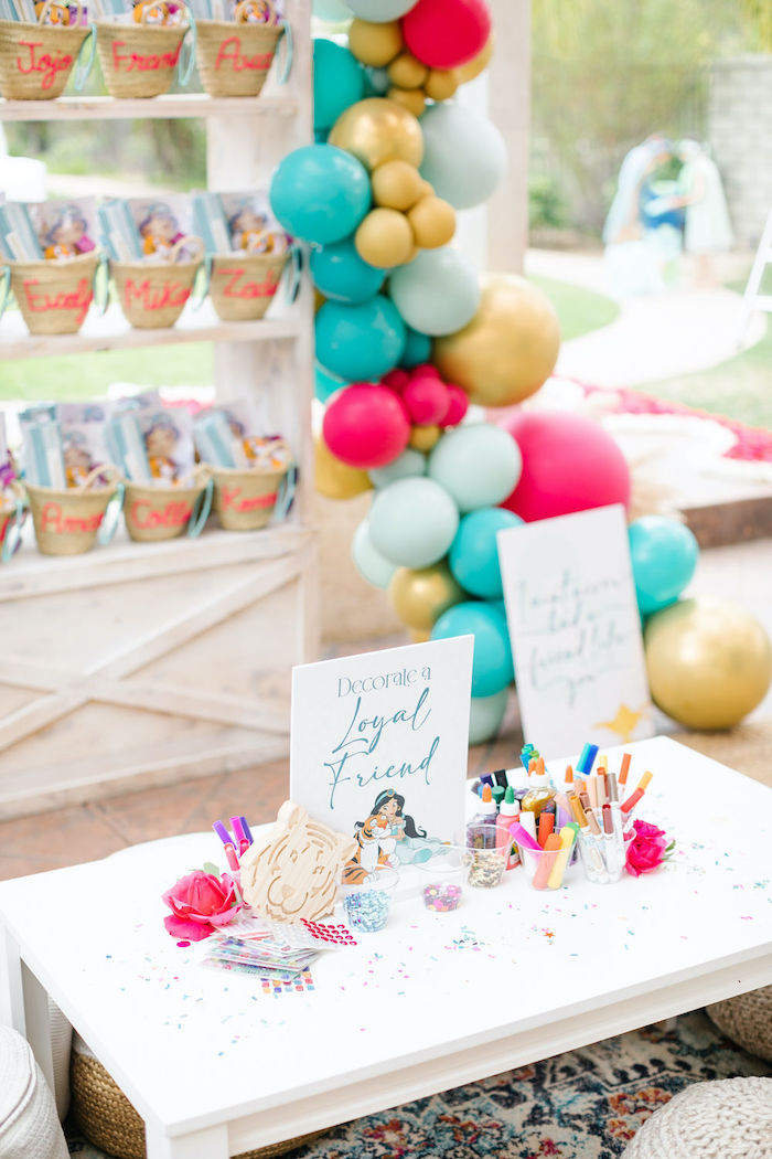 Kara's Party Ideas Aladdin Birthday Party | Kara's Party Ideas