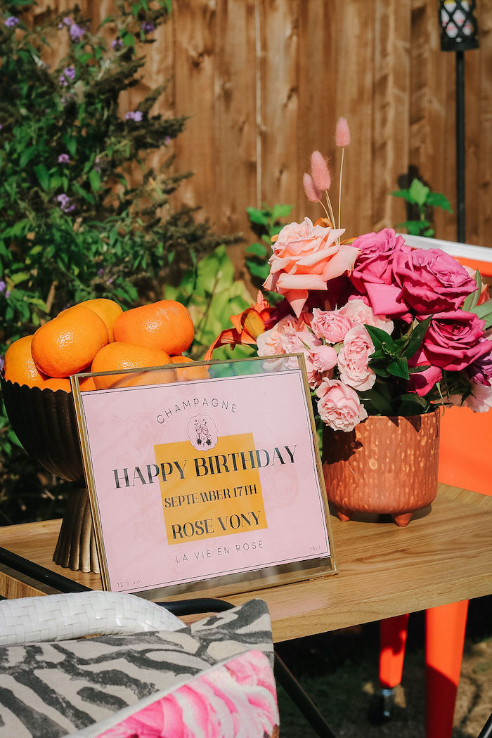 Kara's Party Ideas La Vie En Rose Party + life through rose colored ...