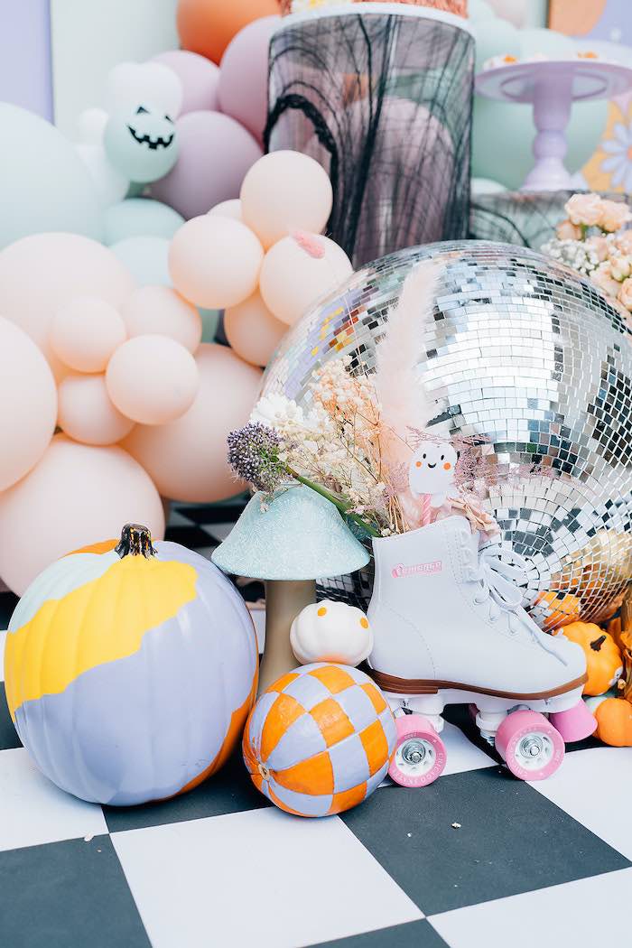 Kara's Party Ideas Groovy Halloween Party | Kara's Party Ideas