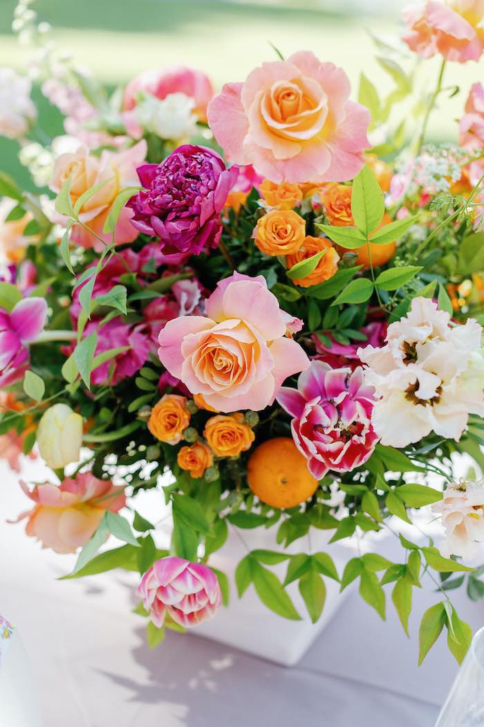 Kara's Party Ideas Spring Garden 1st Birthday | Kara's Party Ideas