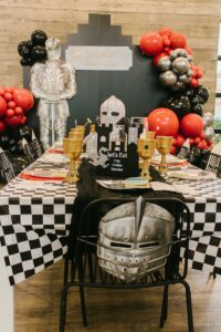 Kara's Party Ideas Knight in shining armor party | Kara's Party Ideas