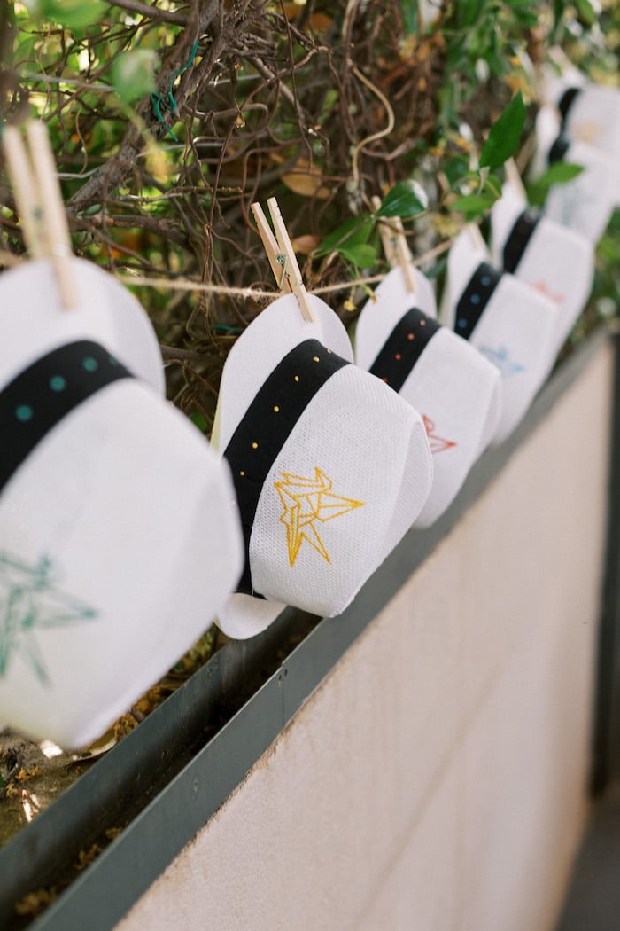 Kara's Party Ideas Origami themed christening party | Kara's Party Ideas