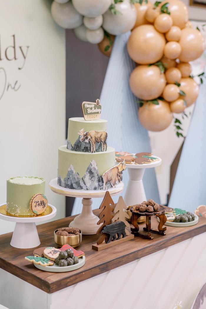 Kara's Party Ideas Yellowstone 1st Birthday | Kara's Party Ideas