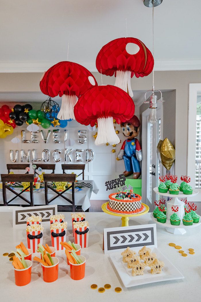Kara's Party Ideas Super Mario Bros Party | Kara's Party Ideas