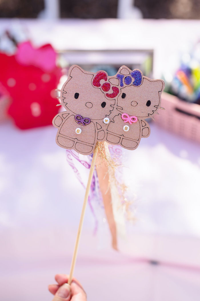 Kara's Party Ideas Modern Hello Kitty Party | Kara's Party Ideas