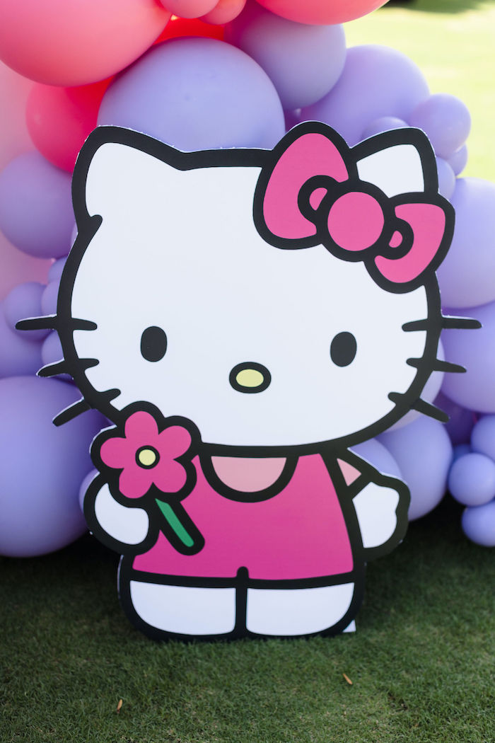 Kara's Party Ideas Modern Hello Kitty Party | Kara's Party Ideas