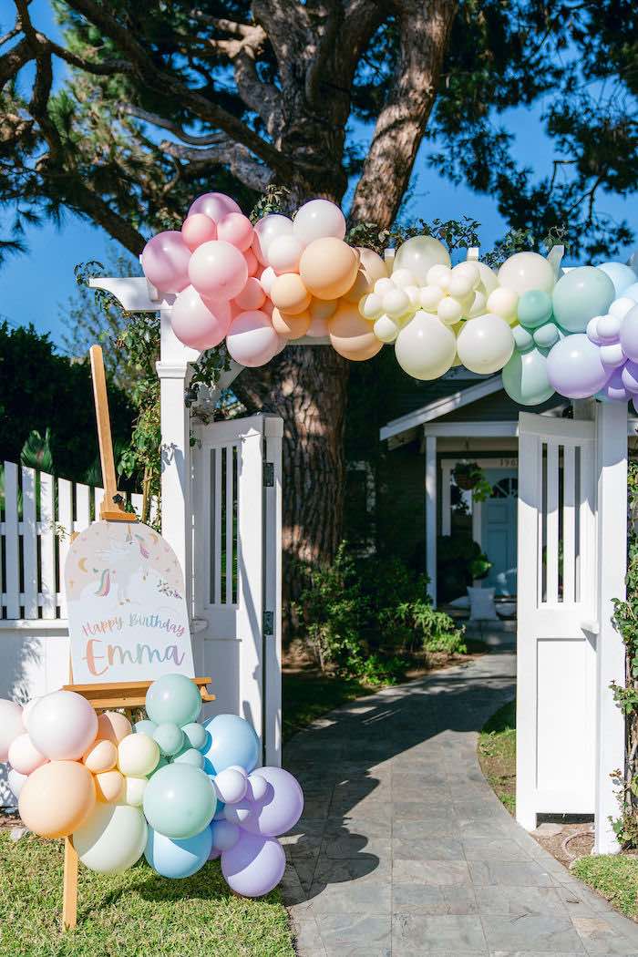 Kara's Party Ideas Pegacorn Flying Unicorn Party | Kara's Party Ideas