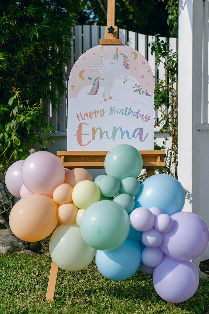 Kara's Party Ideas Pegacorn Flying Unicorn Party | Kara's Party Ideas