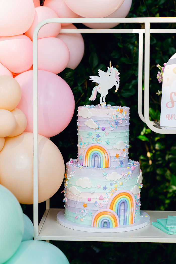 Kara's Party Ideas Pegacorn Flying Unicorn Party | Kara's Party Ideas