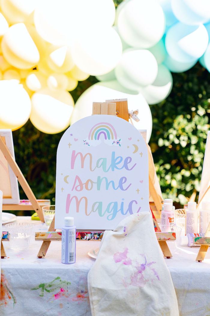 Kara's Party Ideas Pegacorn Flying Unicorn Party | Kara's Party Ideas