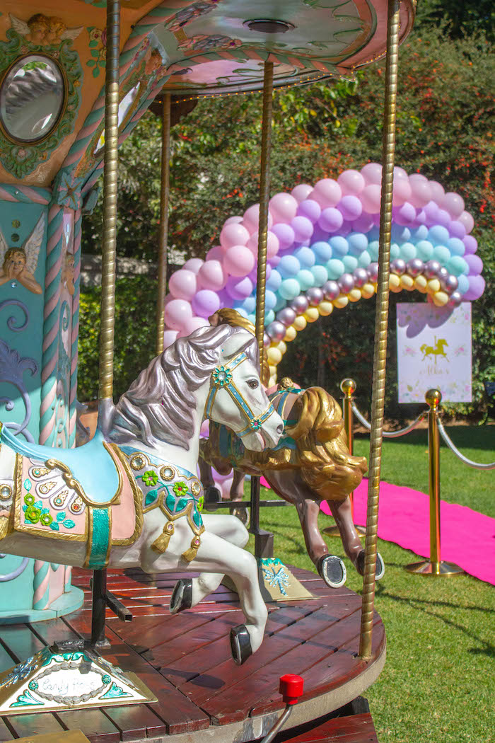 Kara's Party Ideas Pink Carousel Party | Kara's Party Ideas