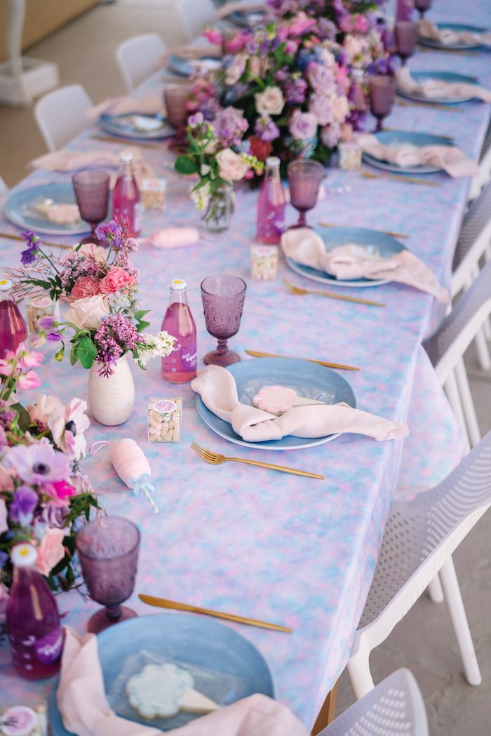 Kara's Party Ideas Two Sweet Violet + Lavender 2nd Birthday Party ...