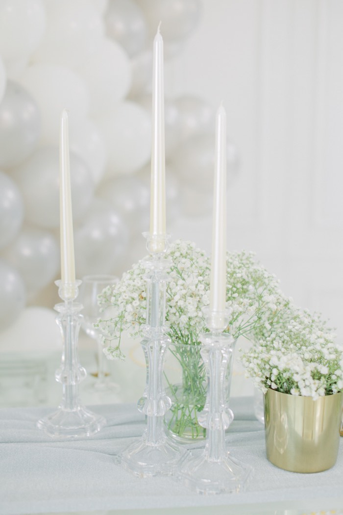 Kara's Party Ideas Dreamy White Parisian Christening Party | Kara's ...