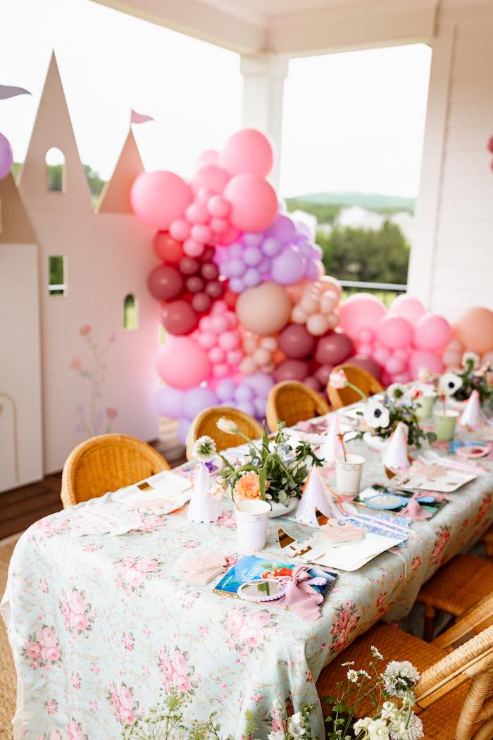 Kara's Party Ideas Pink and Purple Princess Party | Kara's Party Ideas