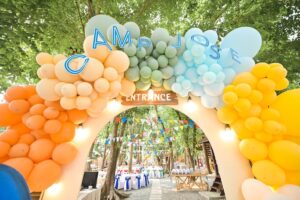 Kara's Party Ideas Camping Among Us Party | Kara's Party Ideas