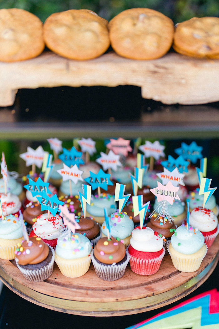 Kara's Party Ideas Blake's Super Hero Party | Kara's Party Ideas