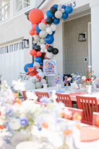 Kara's Party Ideas Carson's Captain America Birthday Party | Kara's ...