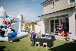Kara's Party Ideas Carson's Captain America Birthday Party | Kara's ...