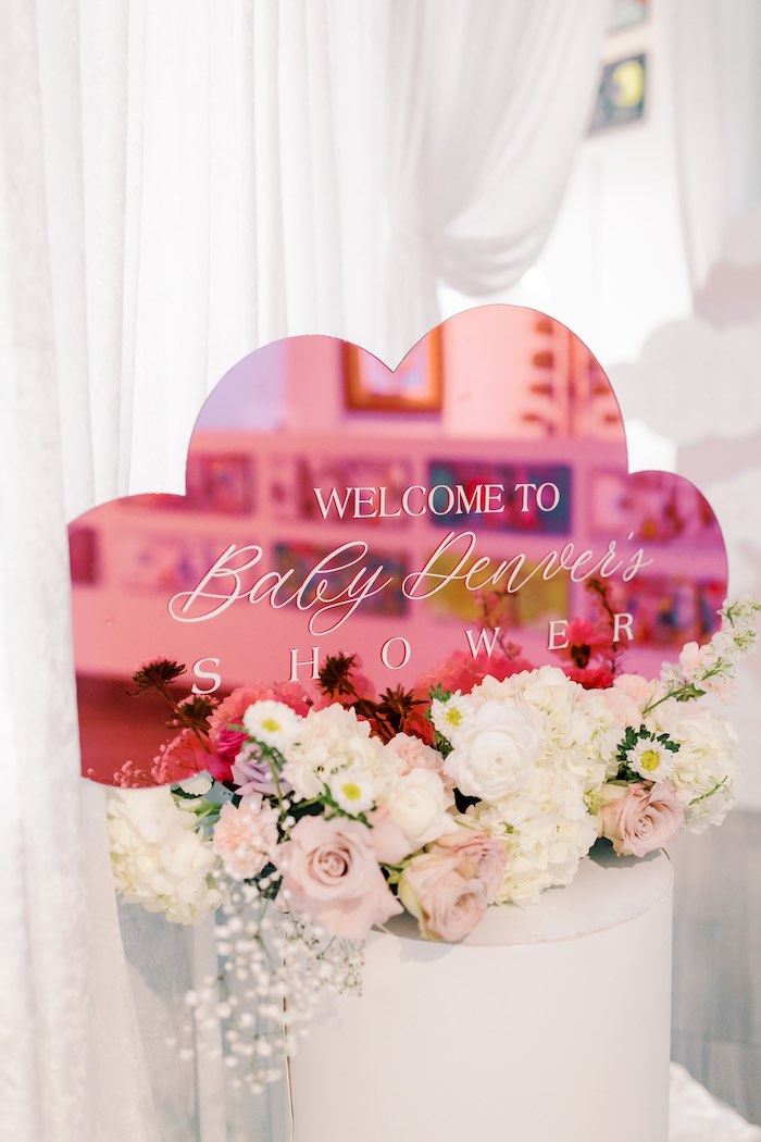 Kara's Party Ideas Cloud Themed Baby Shower | Kara's Party Ideas