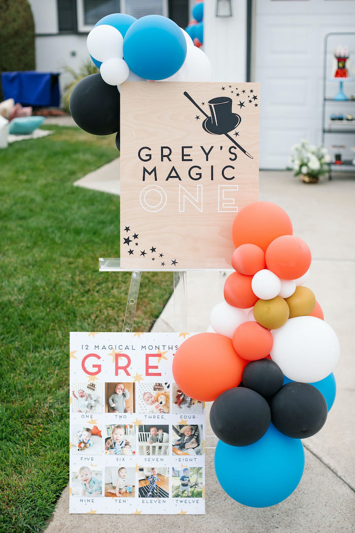 Kara's Party Ideas Magic One 1st Birthday Party | Kara's Party Ideas