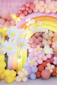 Kara's Party Ideas Two Groovy Party | Kara's Party Ideas